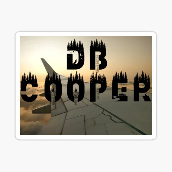 "Db cooper" Sticker for Sale by movie-popcorn | Redbubble