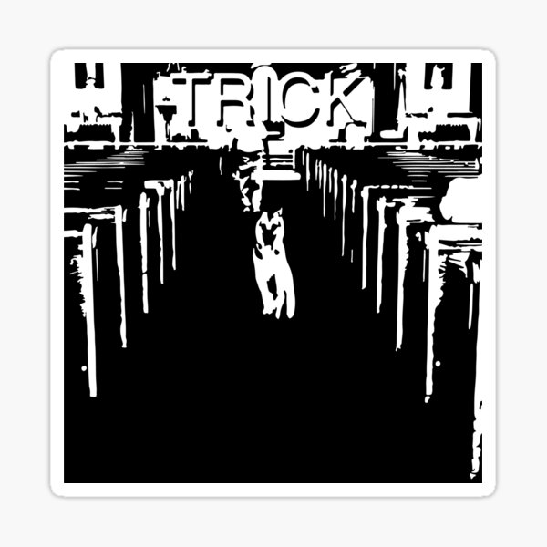"Alex G Trick Album Black & White" Sticker for Sale by MBREED | Redbubble