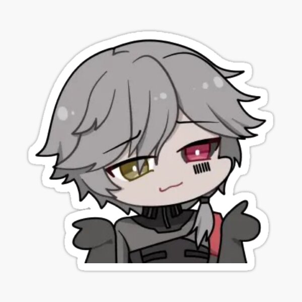 "Roland Shrugging Punishing Gray Raven" Sticker for Sale by ...