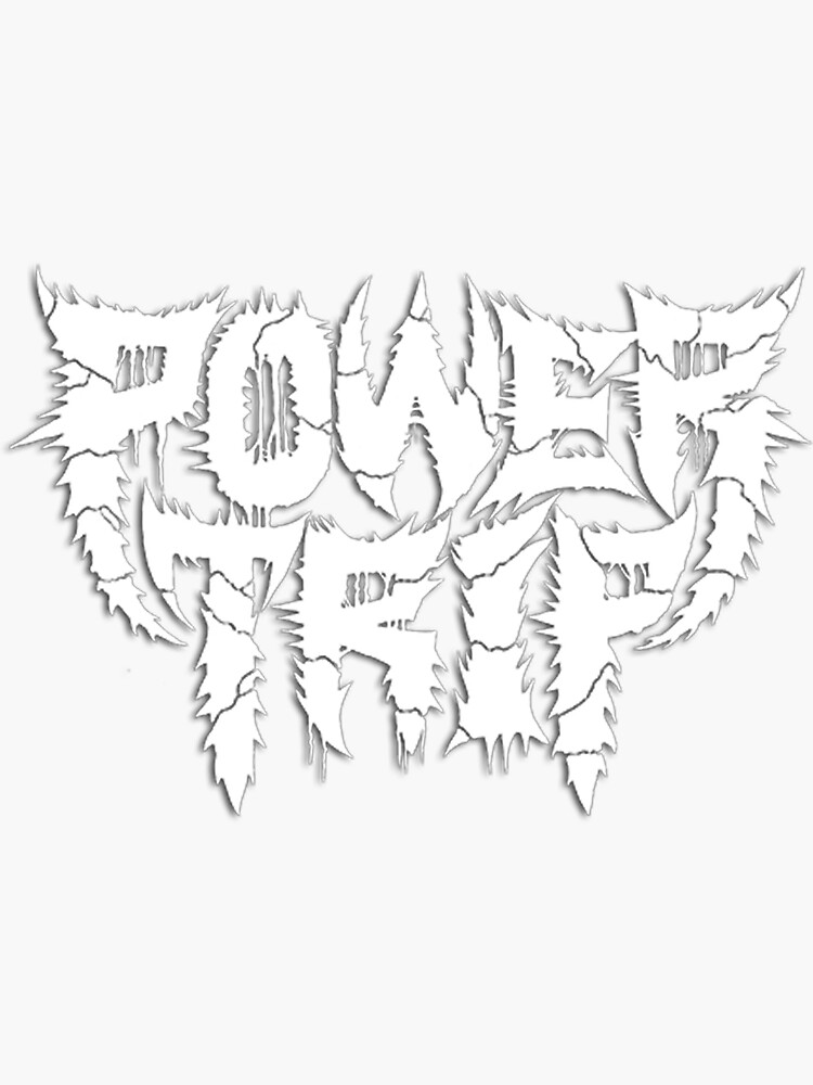 "white power logo" Sticker for Sale by JeanFleming | Redbubble