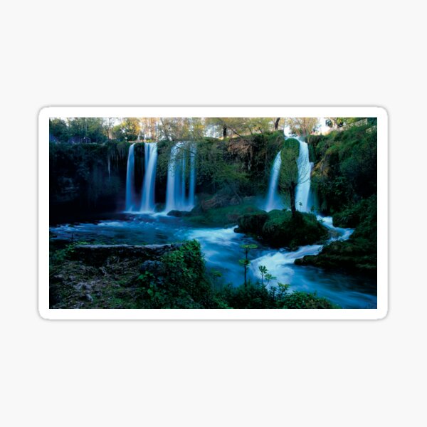 "Waterfall" Sticker for Sale by TutuArtCreation | Redbubble