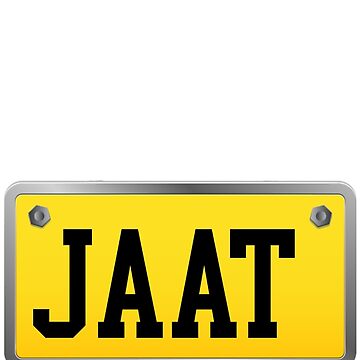 "Jaat T Shirt" Sticker for Sale by HR Merch | Redbubble