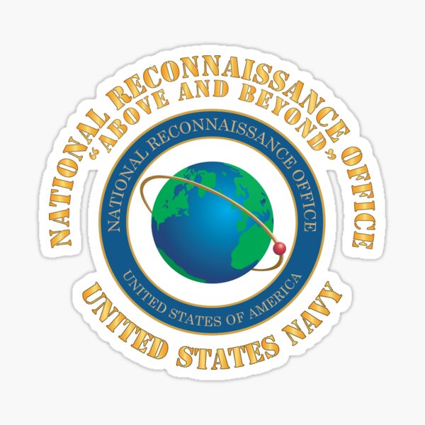 "National Reconnaissance Office (NRO) wo Txt X 300" Sticker for Sale by ...