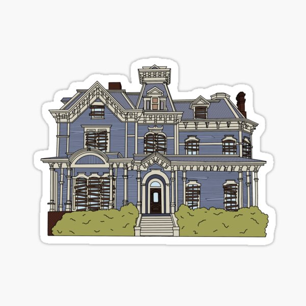 "Vecna’s house/ Victor Creel’s house" Sticker for Sale by cambrieadams ...