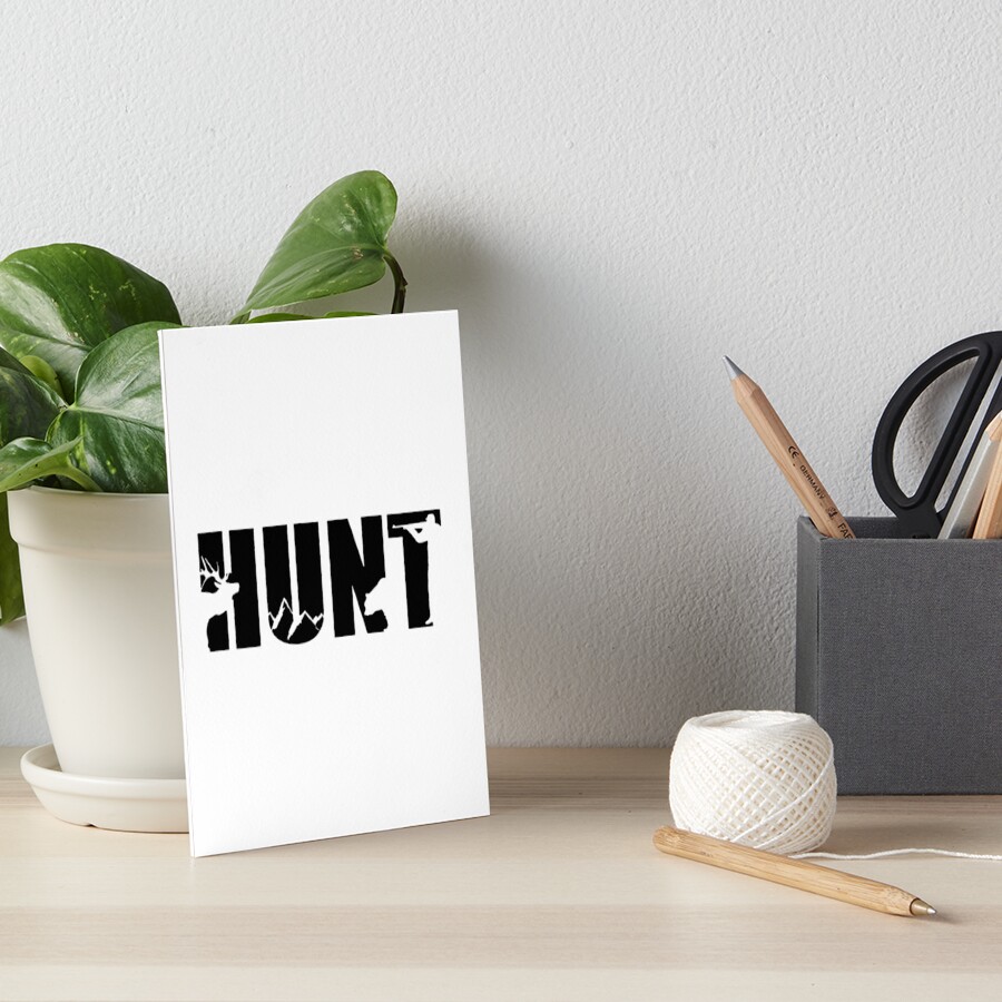 "Hunt showdown logo" Art Board Print for Sale by DAN628 | Redbubble