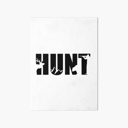 "Hunt showdown logo" Art Board Print for Sale by DAN628 | Redbubble
