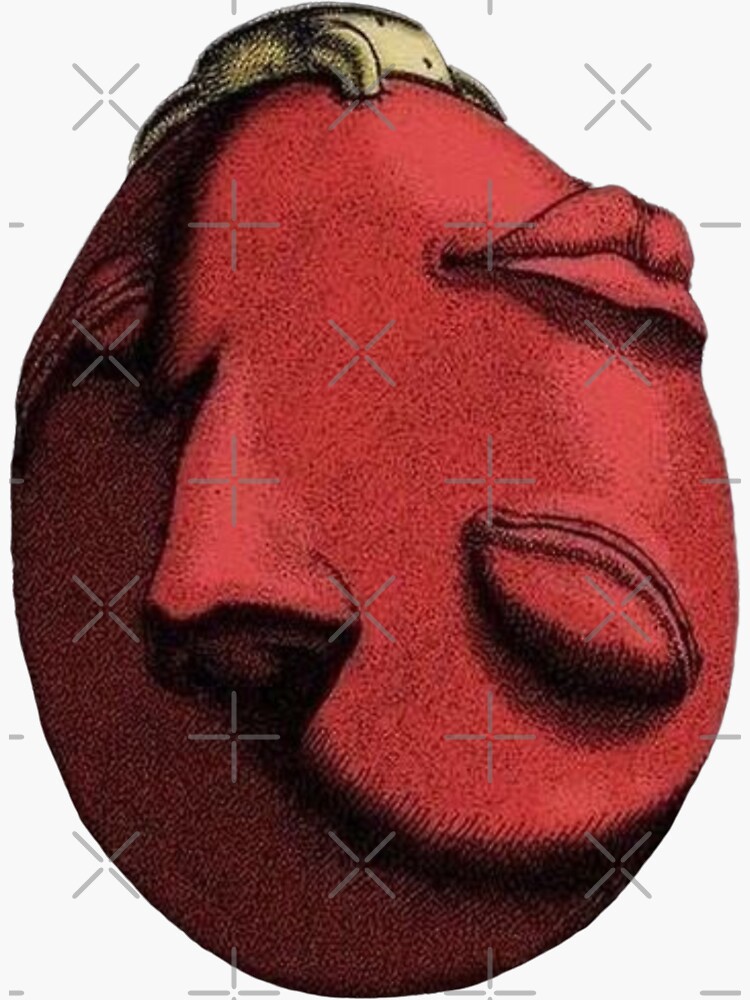 " the crimson behelit griffith egg of king costume" Sticker for Sale by ...