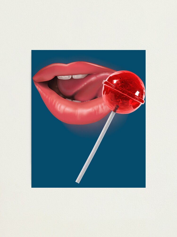 "Lolipop Red Lips Candy HOT MOUTH - Erotic Seductive Sexy Hot Lips naughty female - i love hot ...