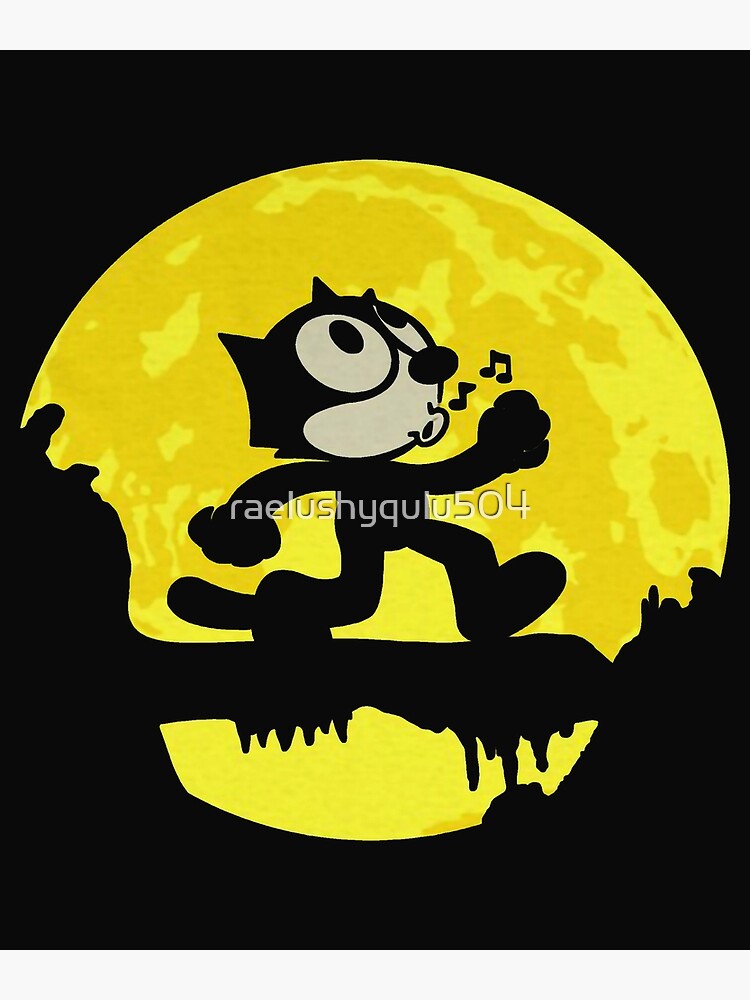 "Felix The Cat Cartoon Vintage Style Funny 80s 90s 001" Poster for Sale ...