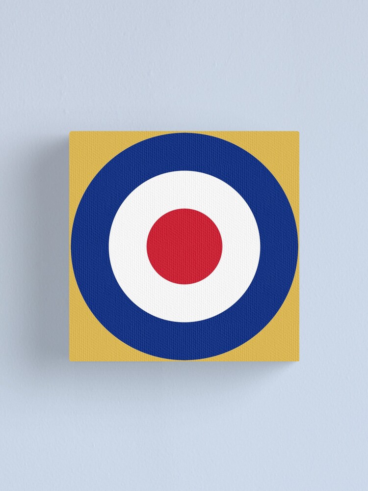 "RAF ROUNDEL" Canvas Print for Sale by IMPACTEES | Redbubble