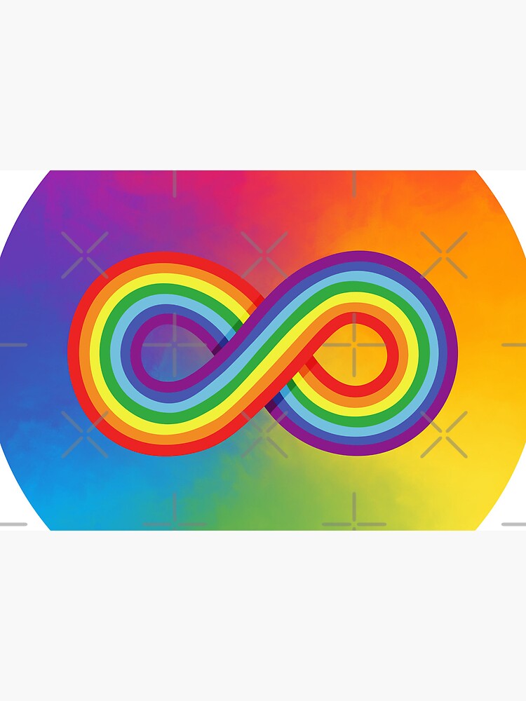 "Neurodivergent and Queer | Neurodiversity Symbol and LGBT Rainbow ...