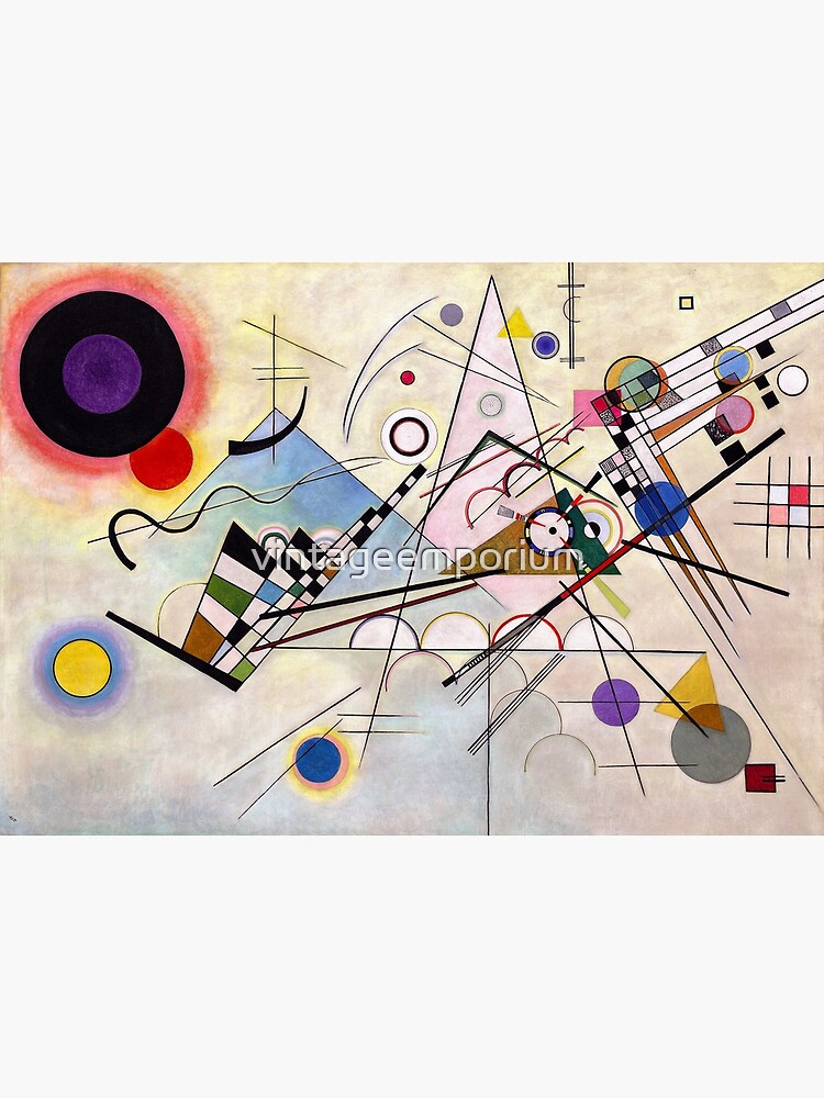 "Composition VIII by Kandinsky" Framed Art Print for Sale by ...
