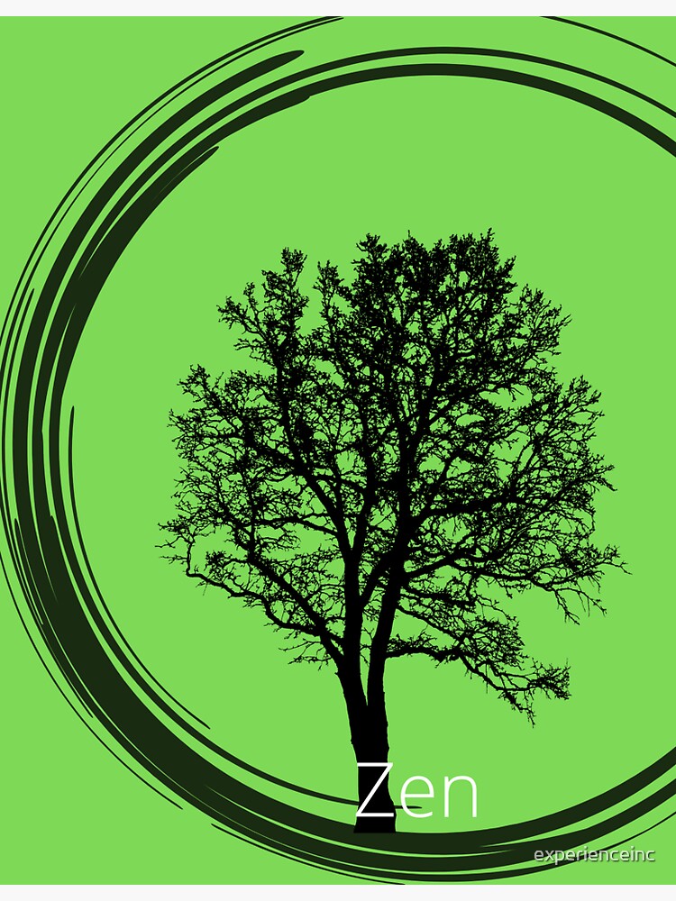 "Zen" Sticker for Sale by experienceinc | Redbubble