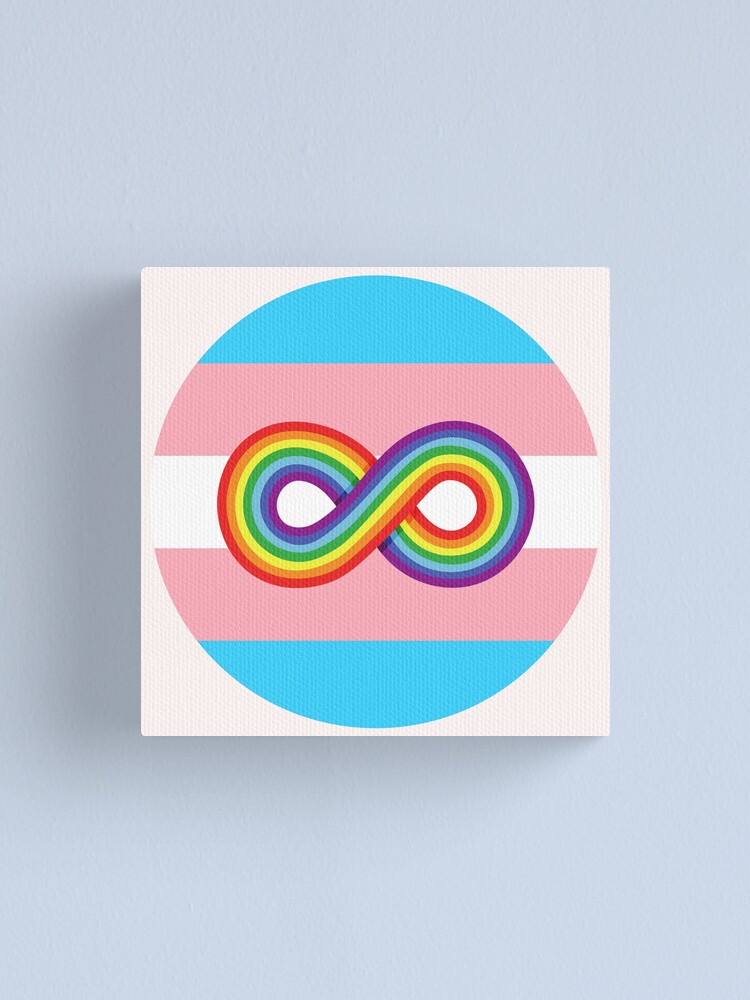 "Neurodivergent and Trans | Neurodiversity Symbol and Trans Flag ...