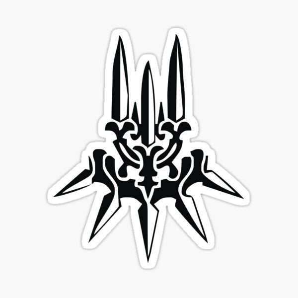 "Yorha" Sticker by AbrahamScott | Redbubble