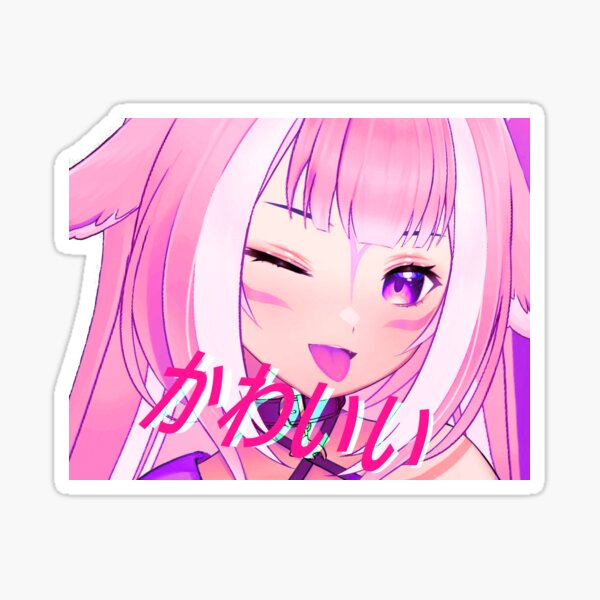 "Pink Shylily" Sticker for Sale by SoftLittlePogs | Redbubble