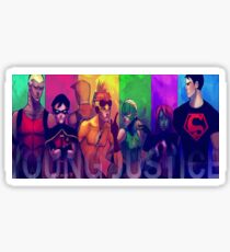 Young Justice: Stickers | Redbubble