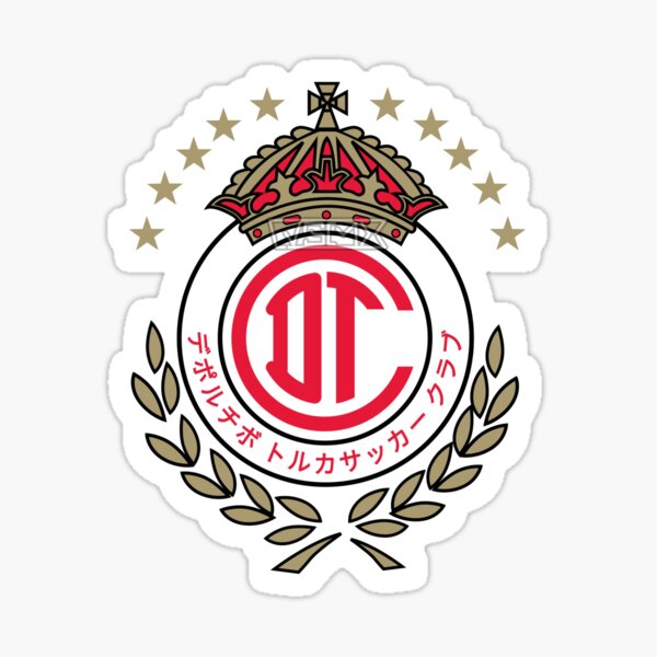 "Shield Toluca in Japan LIGA MX" Sticker by WSMX | Redbubble