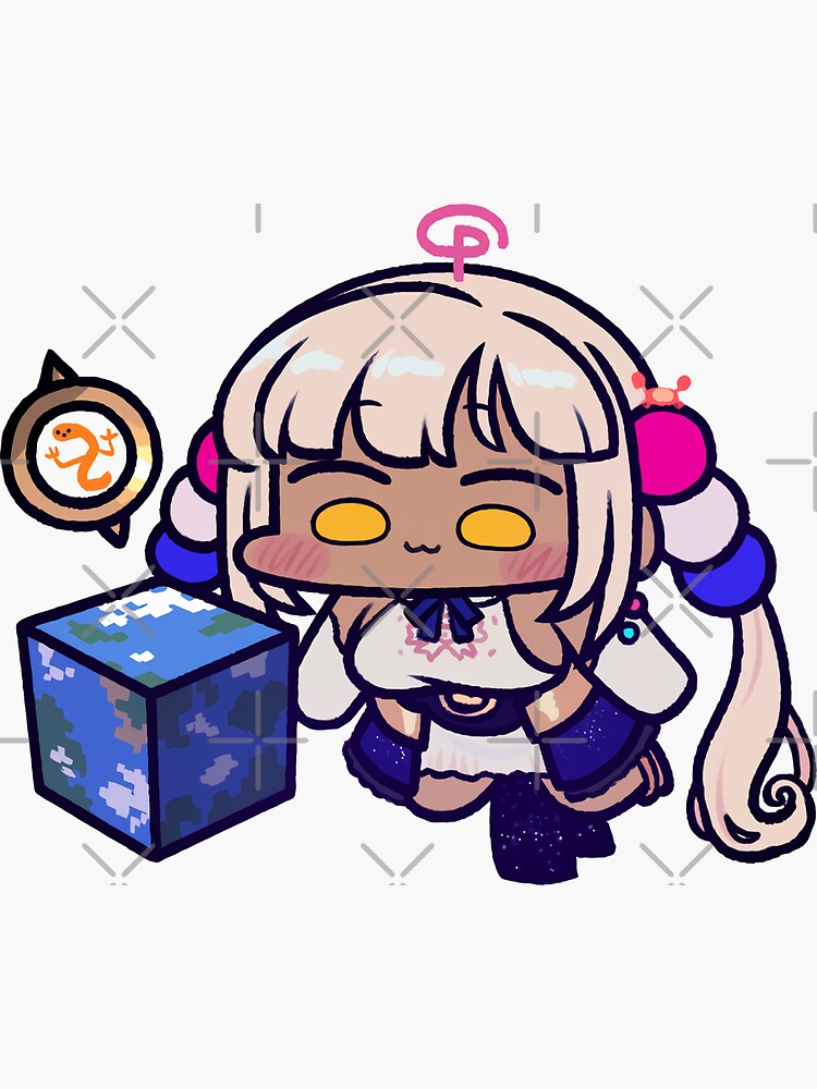 Tsukumo Sana Sticker For Sale By Hanssonarts Redbubble