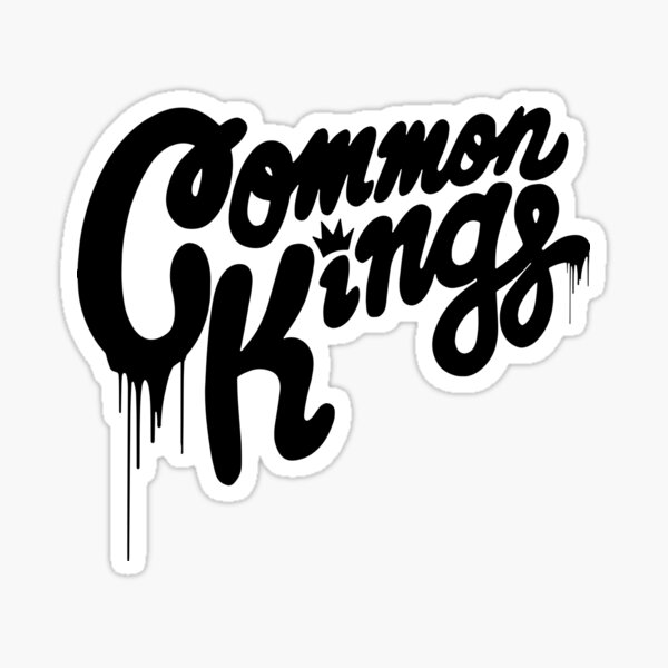 "common kings" Sticker for Sale by JasperinRamirez | Redbubble