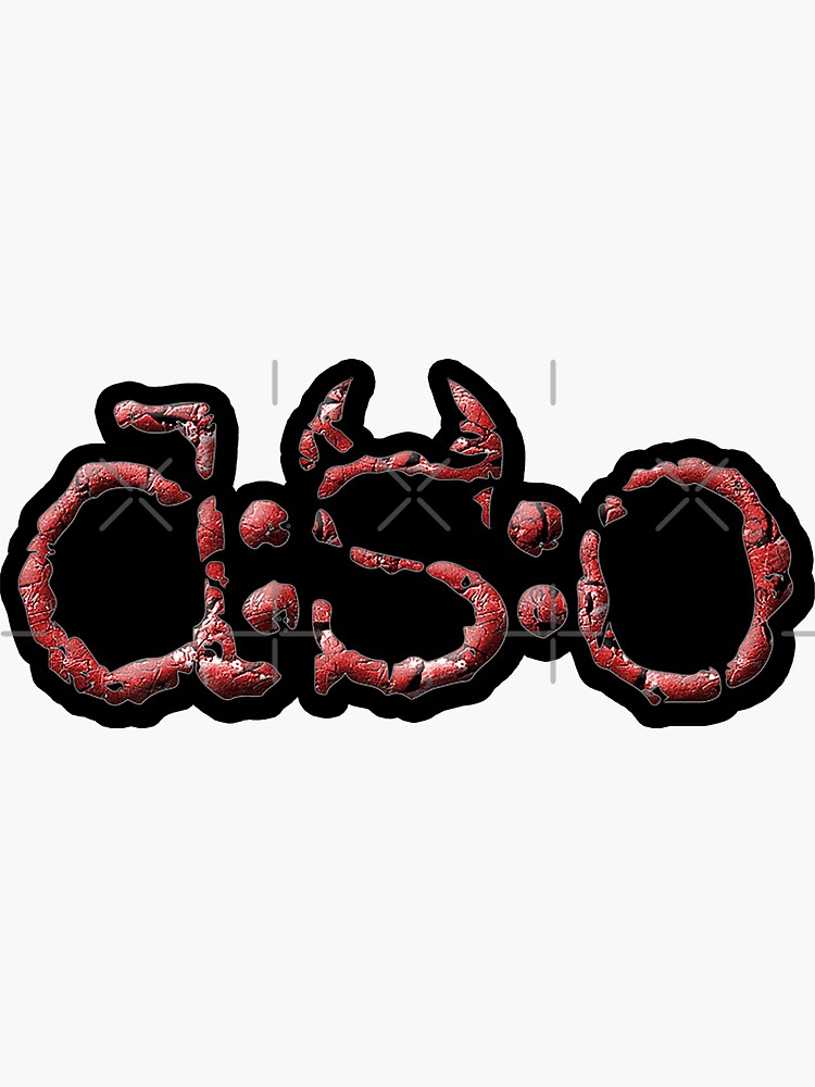 "red dso devil" Sticker for Sale by Porwhou1909 | Redbubble