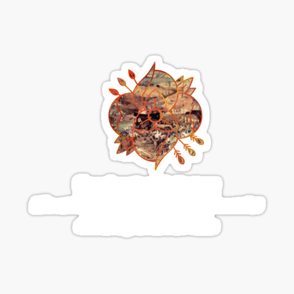 "La Dispute Flower Logo Remember Not Our Faulty" Sticker for Sale by ...