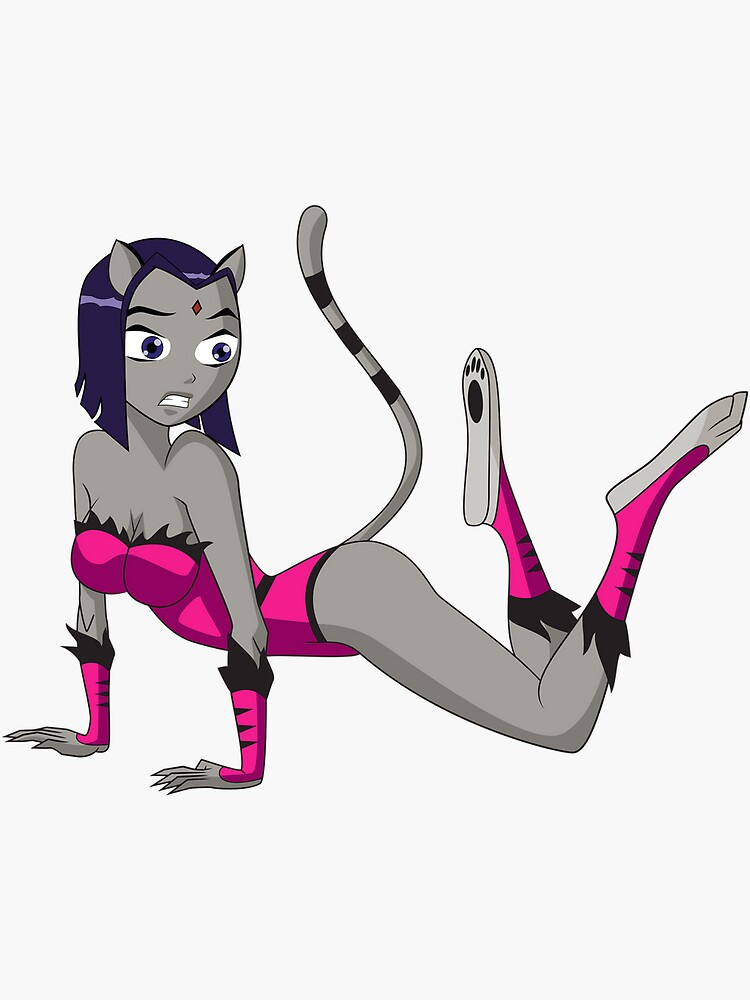 "Raven Waifu Sticker #9" Sticker for Sale by RPNATION | Redbubble