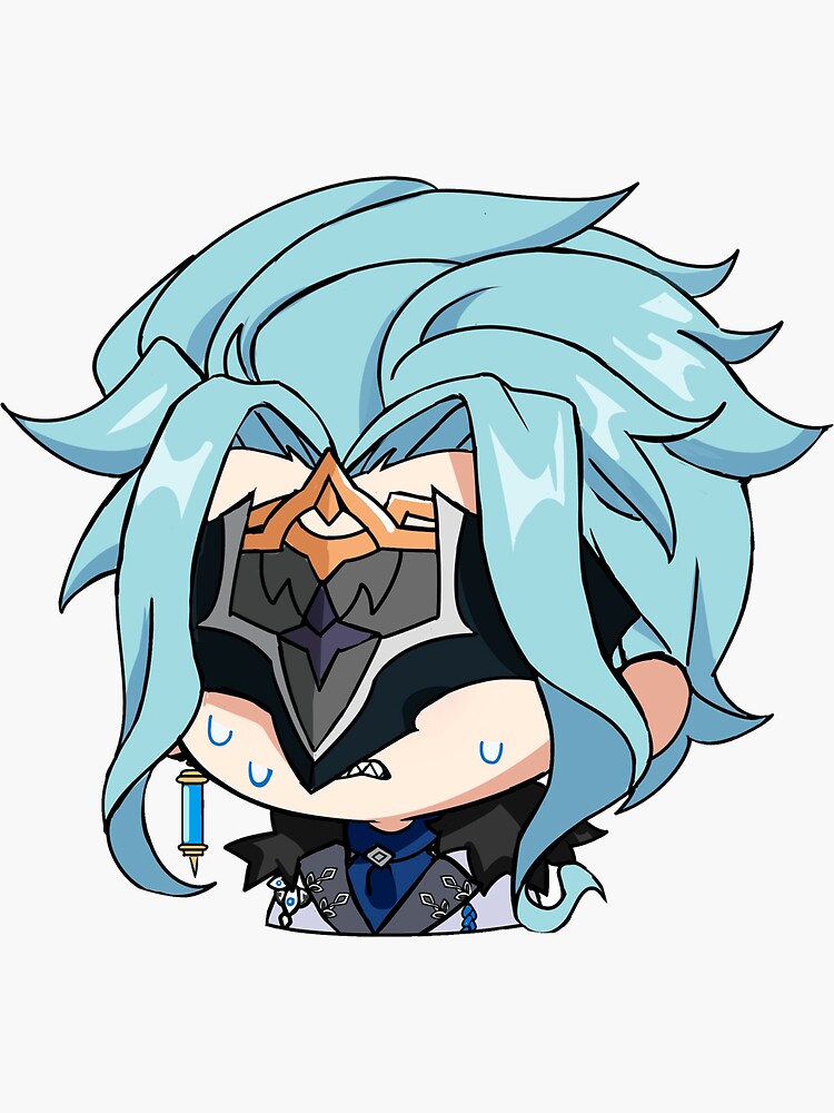 "dottore genshin impact icons" Sticker for Sale by Animecomic | Redbubble