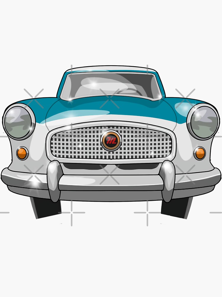 "Nash Metropolitan Front Side" Sticker for Sale by HARDYSHOP | Redbubble