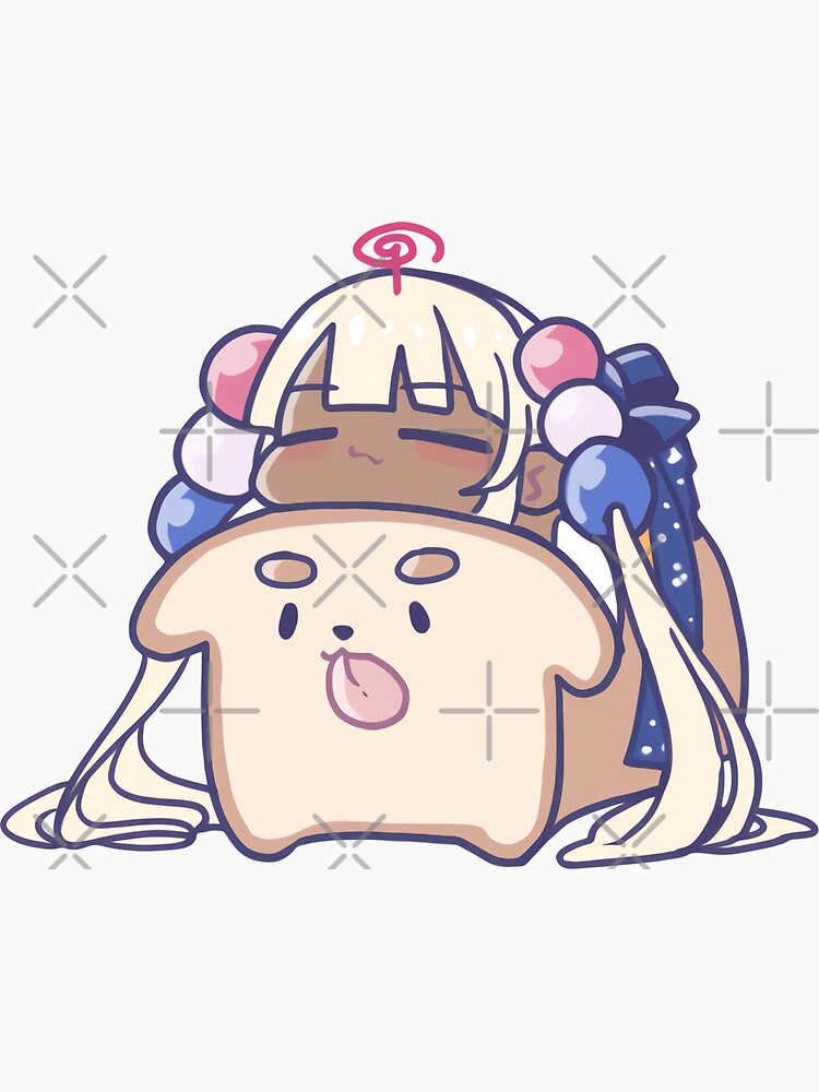 Tsukumo Sana Sticker For Sale By Hanssonarts Redbubble