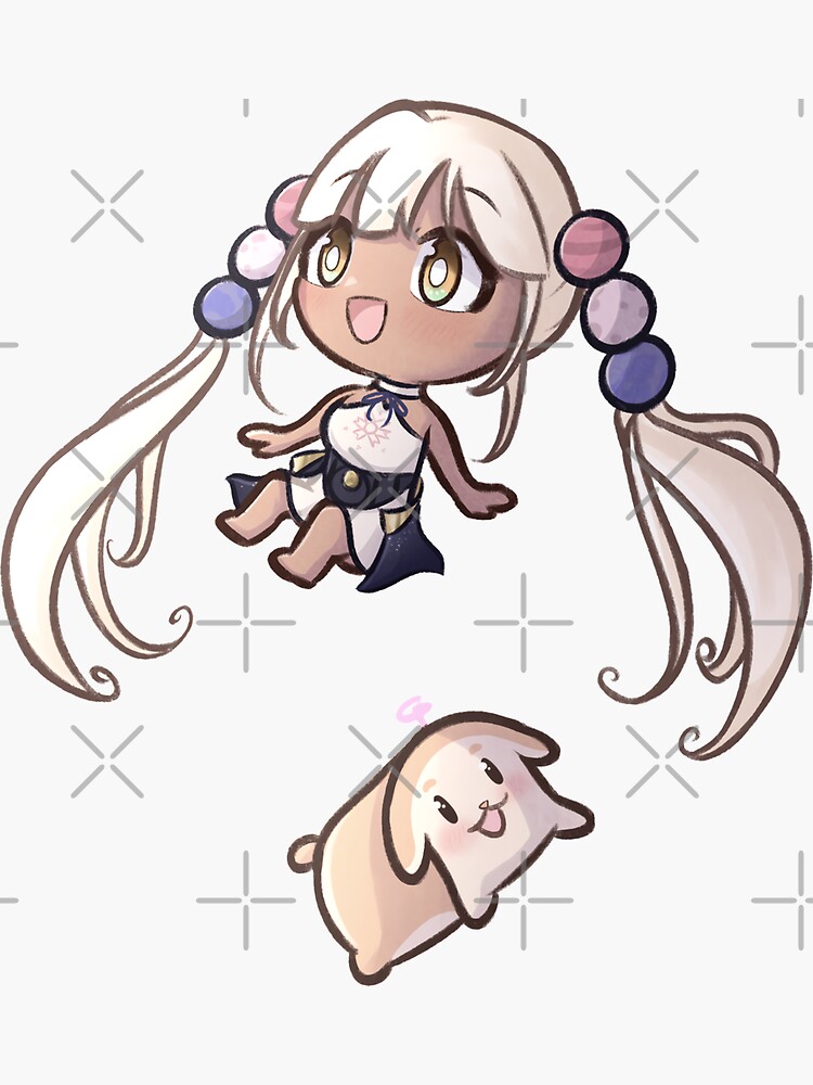 Tsukumo Sana Sticker For Sale By Hanssonarts Redbubble