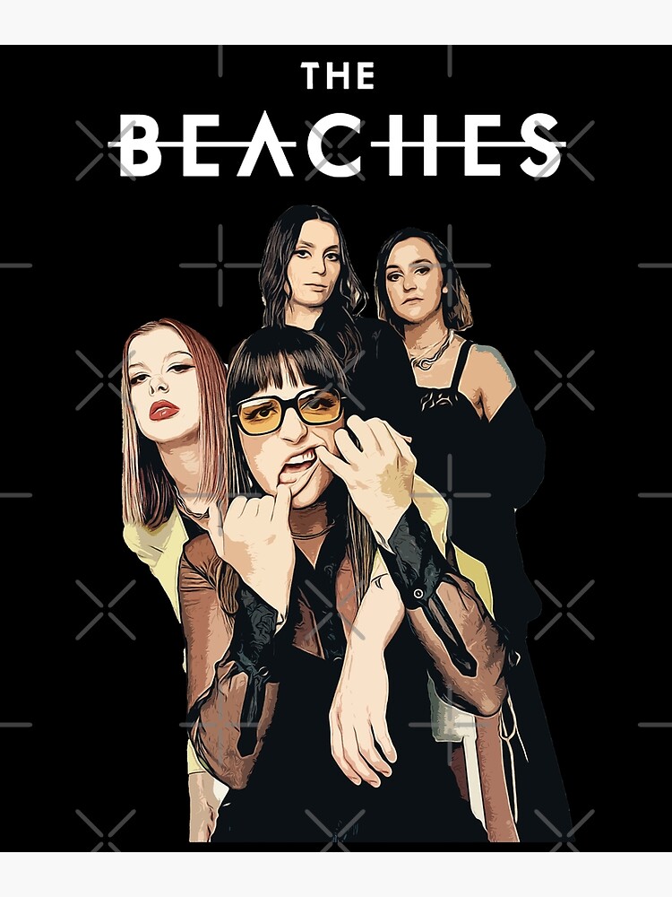 "The Beaches Band Artwork" Poster for Sale by Valentino568 | Redbubble