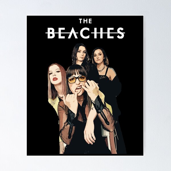 "The Beaches Band Artwork" Poster for Sale by Valentino568 | Redbubble