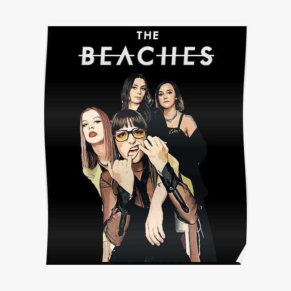 "The Beaches Band Artwork" Poster for Sale by Valentino568 | Redbubble
