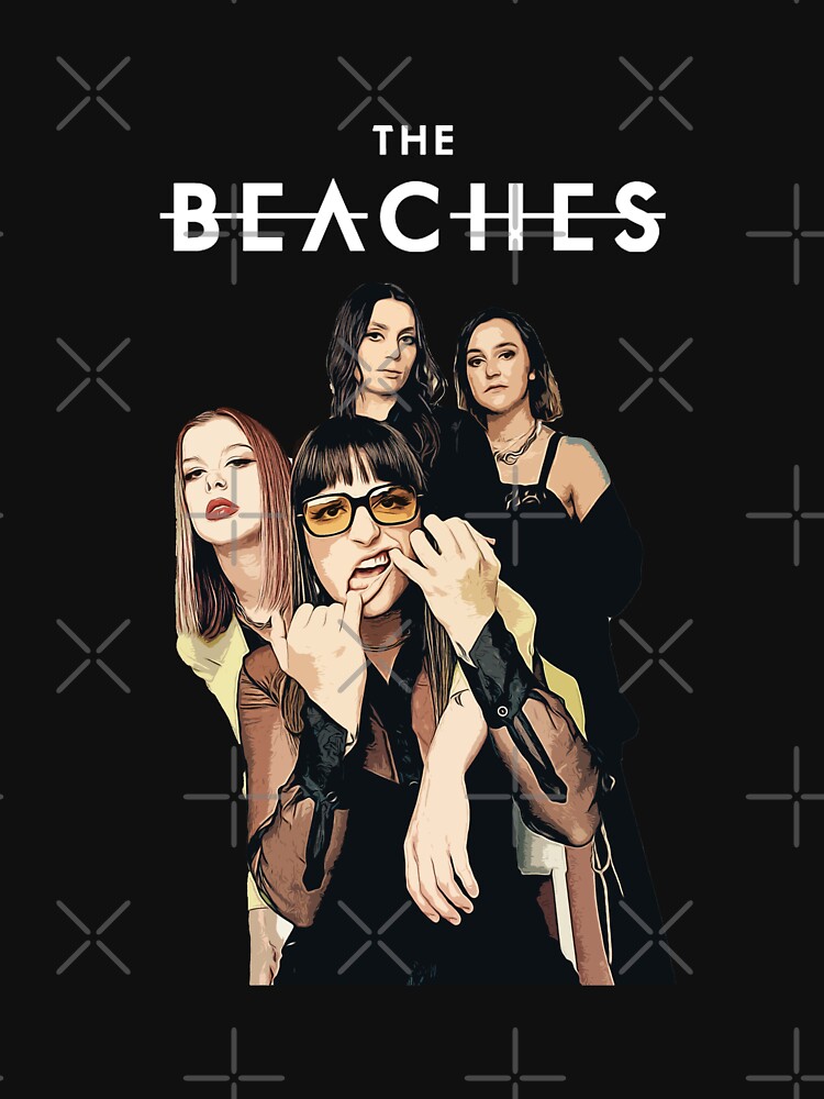 "The Beaches Band Artwork" Classic T-Shirt for Sale by Valentino568 ...