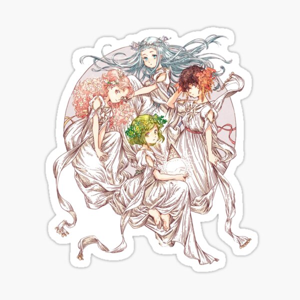 " Tongari boushi no atelier - witch hat atelier" Sticker for Sale by ...