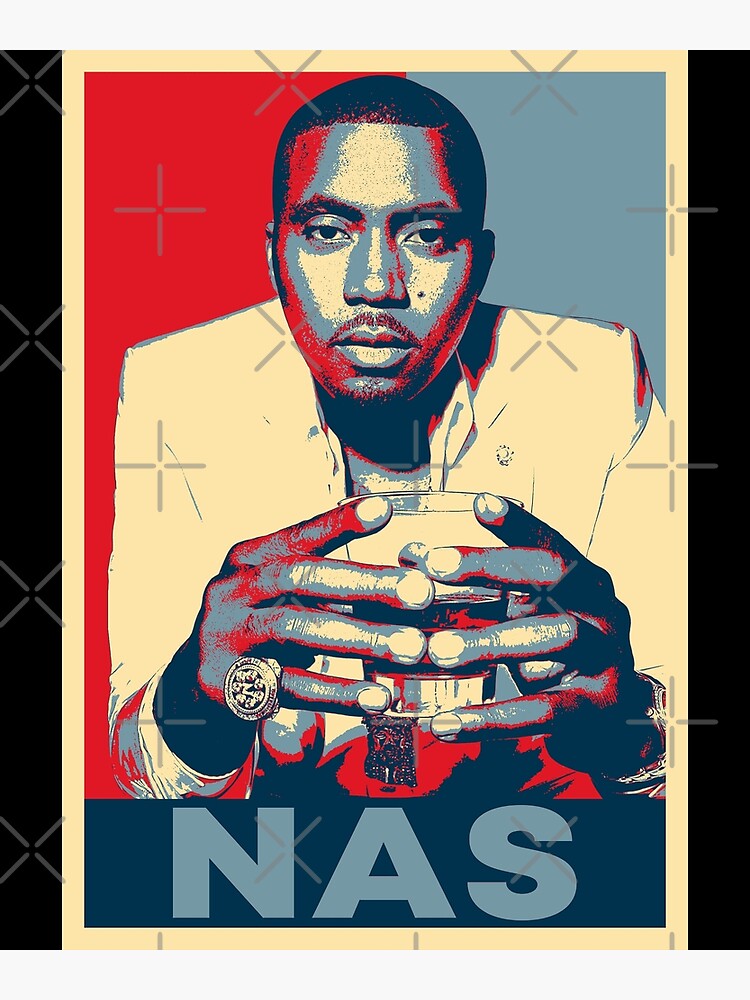 "Nas Rapper Hope" Poster for Sale by Valentino568 | Redbubble