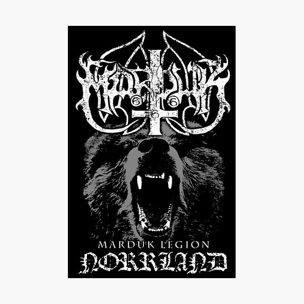 "BEST SELLING MARDUK BAND LOGO" Photographic Print for Sale by ...