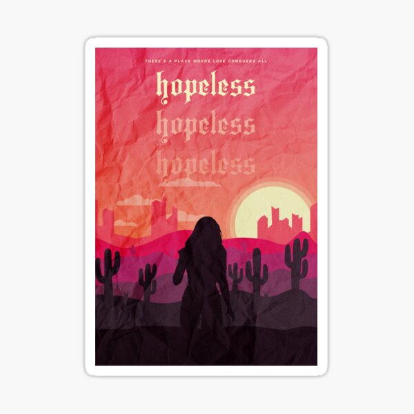 "Hopeless" Sticker for Sale by -nins- | Redbubble