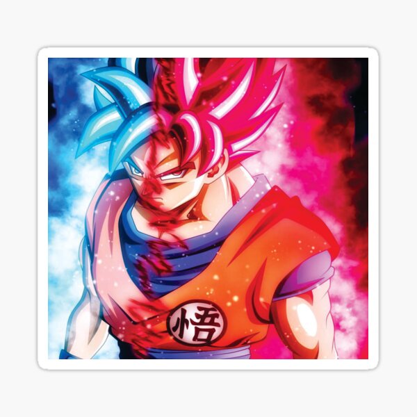 "SON GOKU " Sticker for Sale by mosha82 | Redbubble