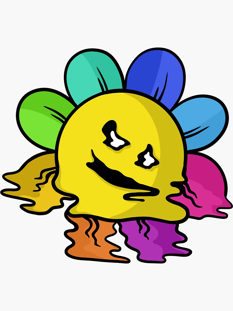 "Emoji Sunflower Chapter 8" Sticker for Sale by TiyarNeeds | Redbubble
