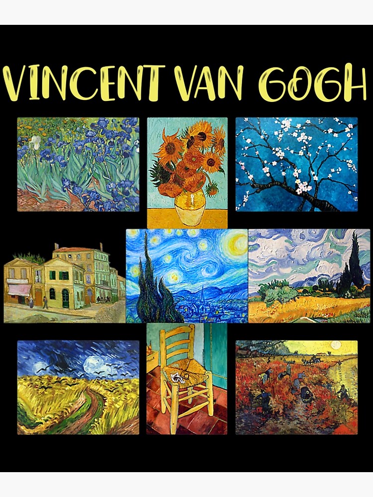 "Vincent Van Gogh Masterpiece Art" Art Print for Sale by LienLop ...