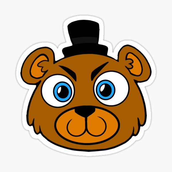 "FNAF-Freddy" Sticker by ThatTrable | Redbubble