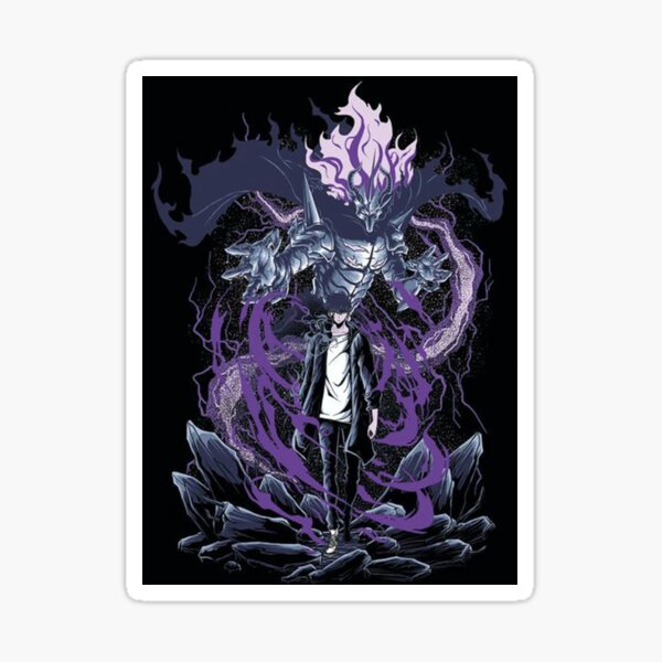 "Solo Leveling" Sticker for Sale by LittleDelta | Redbubble