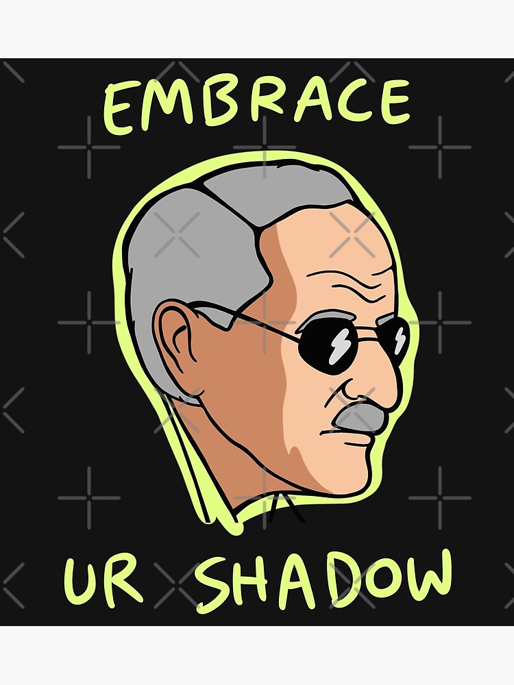 "Jungian - Carl Gustav Jung - Embrace Your Shadow" Poster for Sale by ...