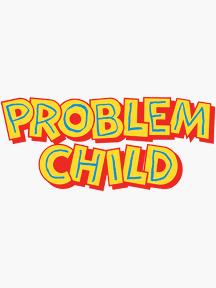 "problem child" Sticker for Sale by LaganeShelton | Redbubble