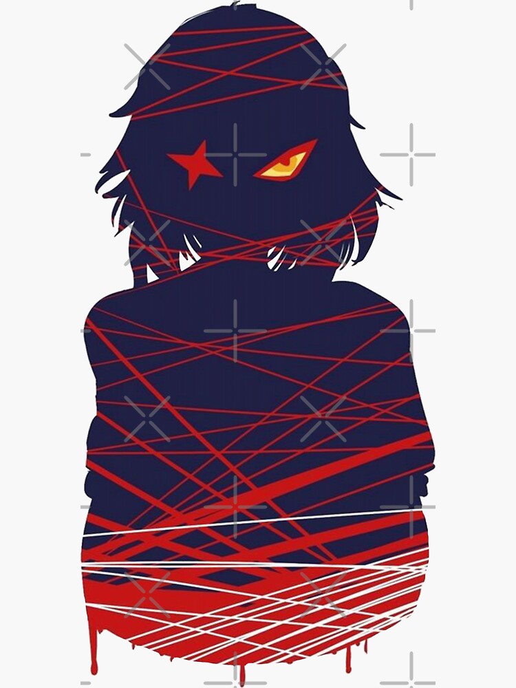 "Ryuko Matoi - Kill La Kill" Sticker for Sale by 1piecestore | Redbubble