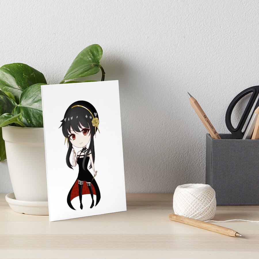 "Spy x Family - Yor Forger Chibi" Art Board Print for Sale by ...