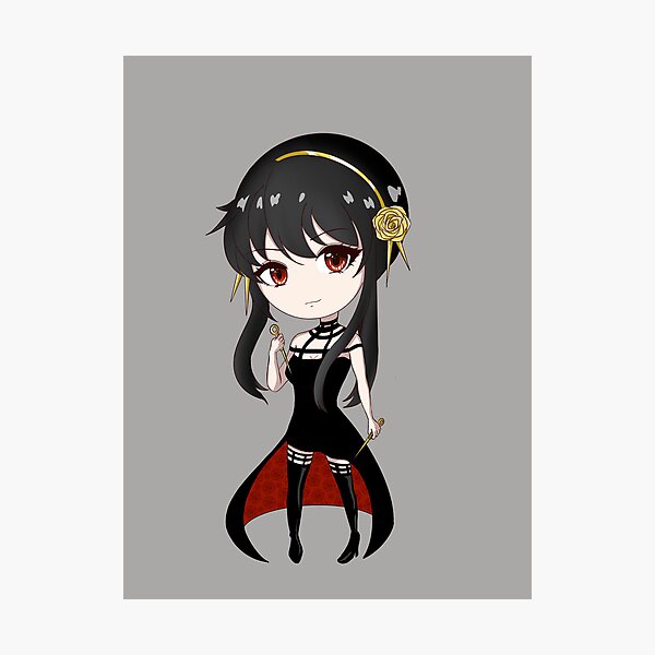 "Spy x Family - Yor Forger Chibi" Photographic Print for Sale by ...