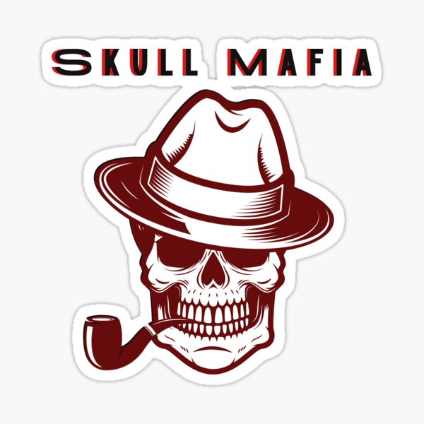 "Skull Mafia" Sticker for Sale by storeNizar | Redbubble